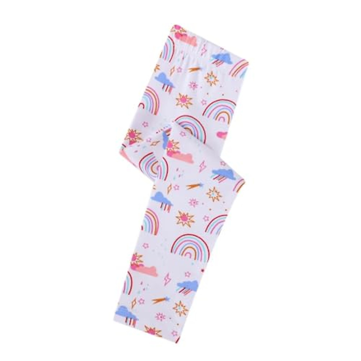 MSSMART 5t Girl Outfits Kids Fall Winter Clothing Cotton Cat Clothes 2 Pieces Leggings Set Unicorn Size 5T