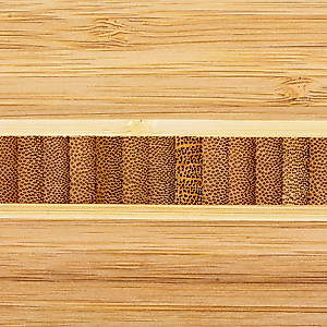 Totally Bamboo 20-5/8" x 12-1/2" Dominica Large Cutting Board with Juice Groove