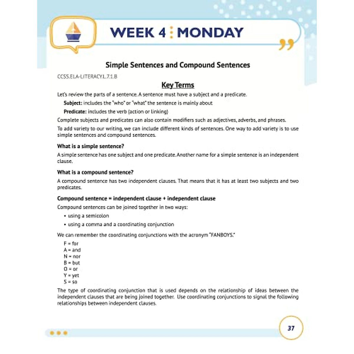 7th Grade Common Core ELA (English Language Arts): Daily Practice Workbook | 300+ Practice Questions and Video Explanations | Common Core State ... Standards Aligned (NGSS) ELA Workbooks)