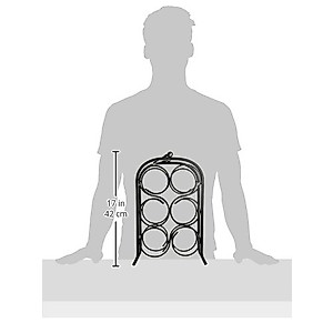 Oenophilia Wine Arch Wine Rack- 6 Bottle
