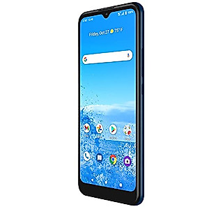 AT&T Motivate 2 I 32GB, Maritime Blue I 4G LTE Prepaid Smartphone I Carrier Locked to AT&T (Renewed)