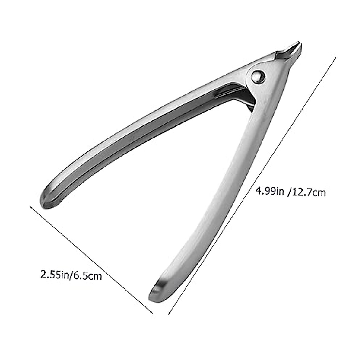 BESTonZON 3pcs Stainless Steel Clam Opener Blood Clam Clip Crab Crackers Seafood Tools Set Stainless Clam Clip Small Clam Opener Clam Clamp Kitchenware To Open Silver Oyster Shucking Knife