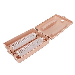 Carpet Sofa Sweeper, Carpet Brush Handheld Carpet Table Sweeper Triple Brush Head, Sweeper Cleansing Brush for Desktop Bed, Firm Carpet Table Sweeper