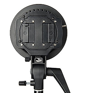 Godox AD-B2 Dual Power Twin Head Bowens Mount to Install 2 Godox AD200 or AD200 Pro Pocket Flash or Flashpoint eVOLV 200 TTL Modular Strobe Light Together to Achieve 400W Power Output