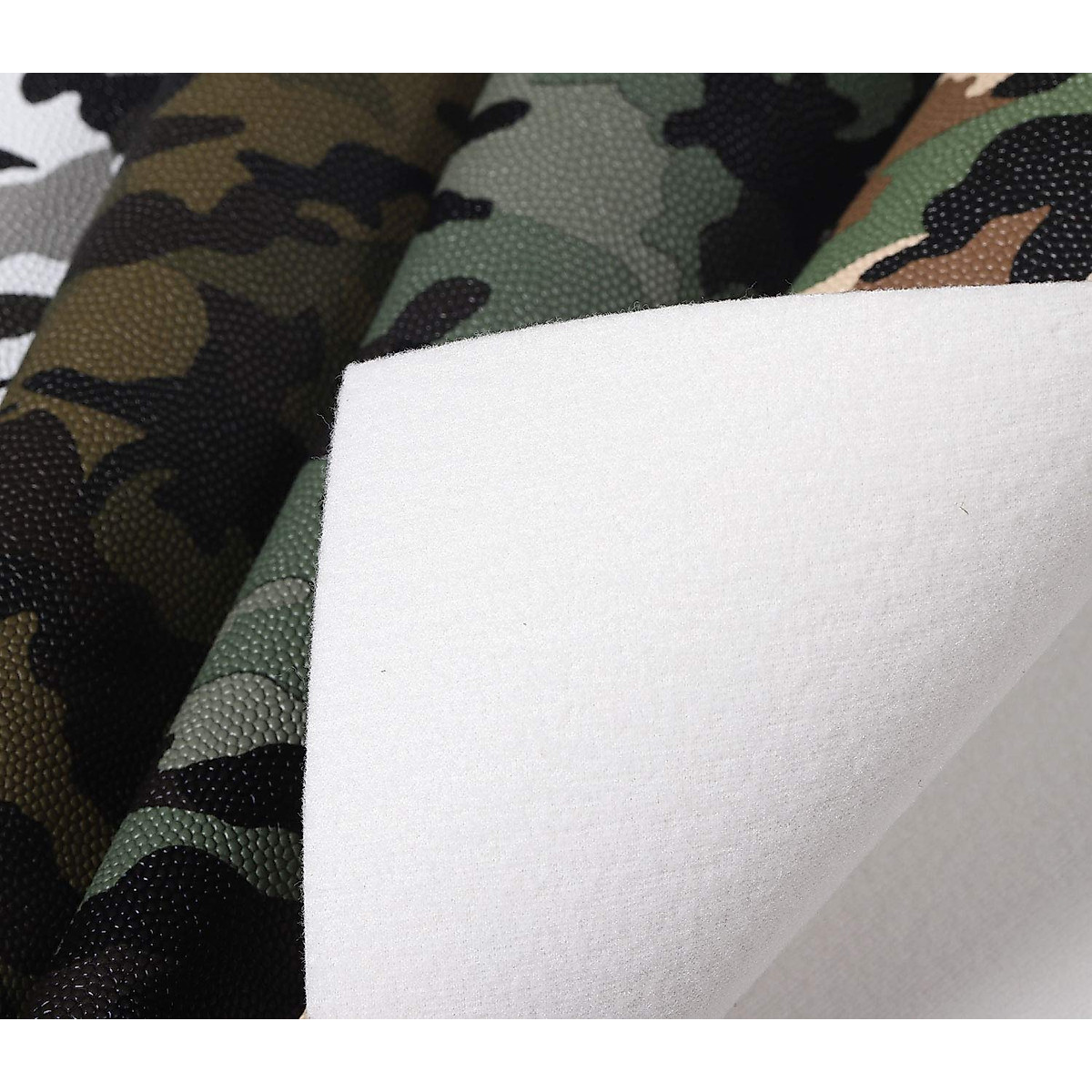 Picheng 7 Pieces Camouflage Faux Leather Sheets,Camouflage Blue PU Synthetic Leather Sheet for Earrings Bow Shoes DIY Craft Handmade Projects Hair Accessories Making 7 Pcs 8.2''x11.8''…