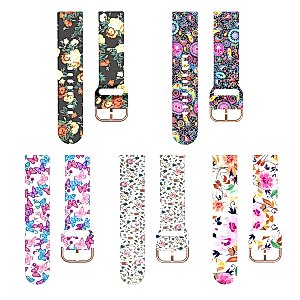 FitTurn Watch Band Compatible with TouchElex Venus 1.2" Smart Watch Straps for TouchElex Sirius 1.52" Smart Watch Bands Silicone Replacement Bracelet (5 Pack B)