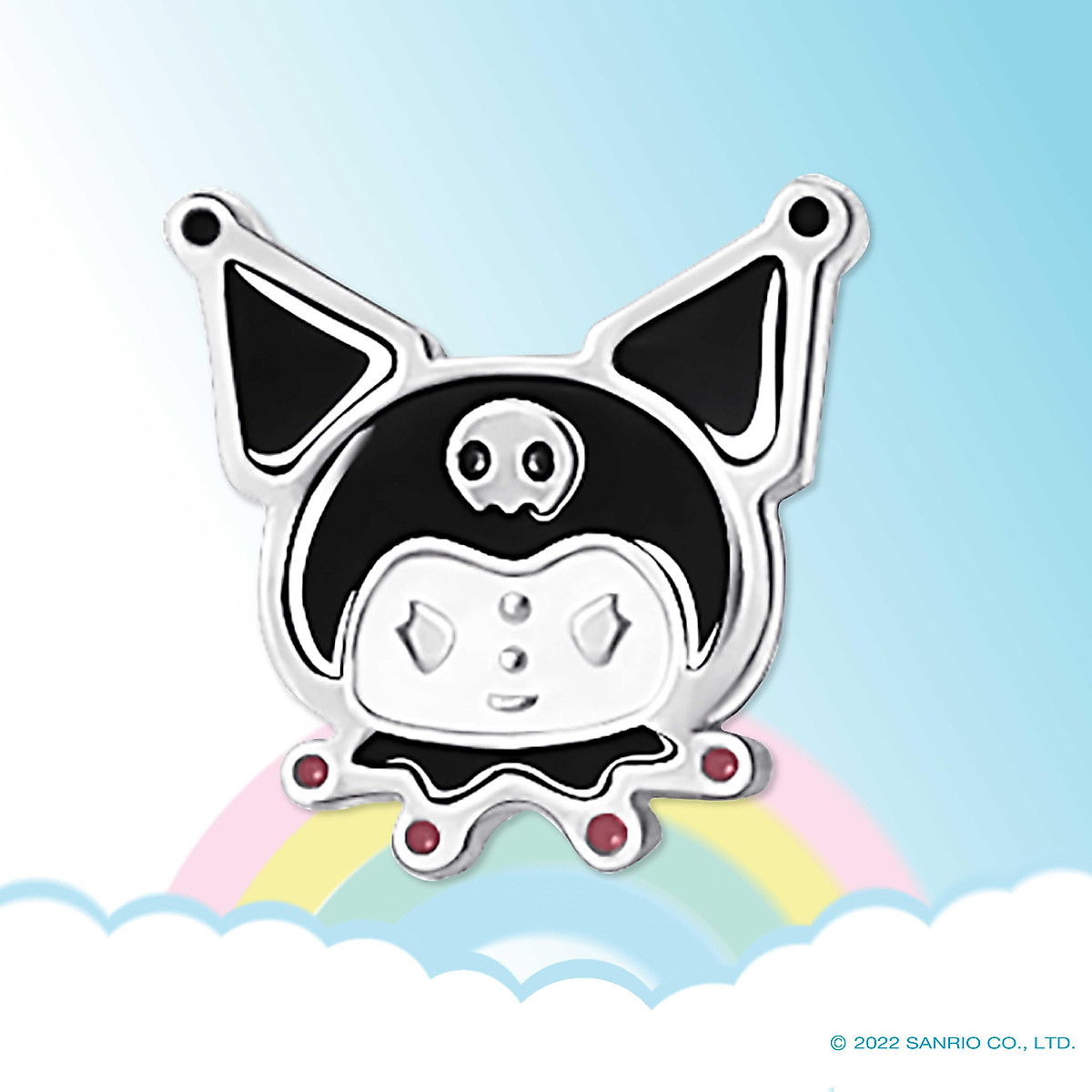 Hello Kitty Kuromi Nose Rings 20g Stainless Steel L-Shape Kawaii Cute Nose Stud Officially Licensed Sanrio