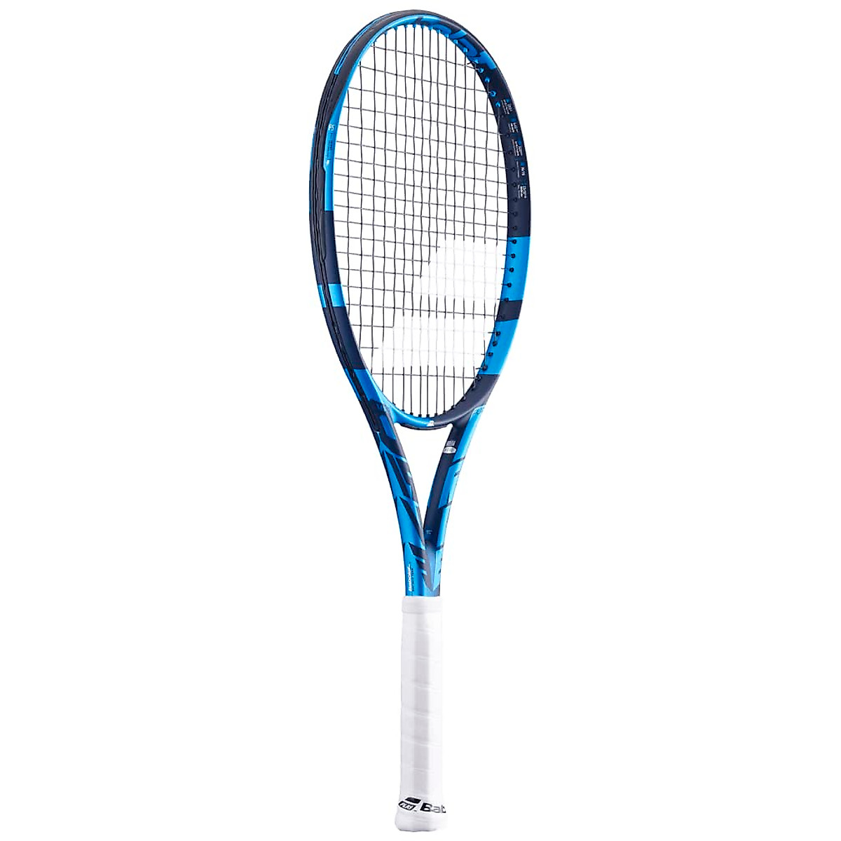 Babolat Pure Drive Team Tennis Racquet - Strung with 16g White Babolat Syn Gut at Mid-Range Tension (4 1/8" Grip)