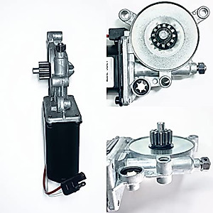 Aaiov 373566 RV Awning Motor Replacement Universal Black Connector Motor Compatible with Solera Power Awnings Motor