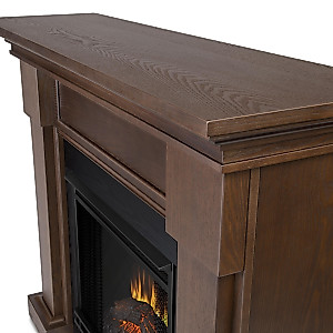 Real Flame White Hillcrest Electric Fireplace, Medium