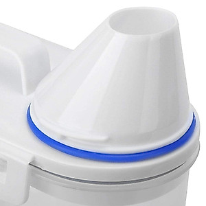 Yosoo 2Pcs Rice Storage Bin, Portable Sealed Cereal Plastic Food Storage Box, Crisper Grains Prevention Box Flour Storage Bin Food Container with Pour Spout A Measuring Cup