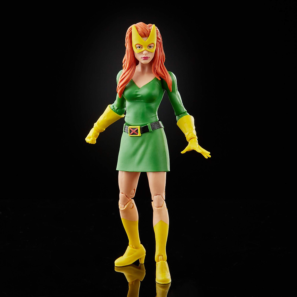 Marvel Hasbro Legends Series X-Men 6-inch Collectible Jean Grey Action Figure Toy, Premium Design and 3 Accessories, Ages 4 and Up