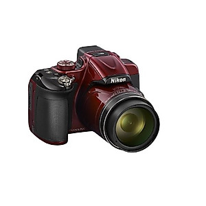 Nikon COOLPIX P600 16.1 MP Wi-Fi CMOS Digital Camera with 60x Zoom NIKKOR Lens and Full HD 1080p Video (Red) (Discontinued by Manufacturer)
