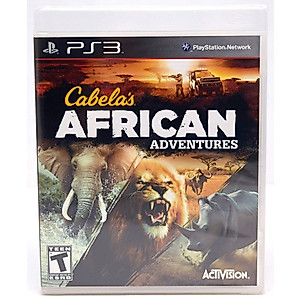 PS3 Cabela's BUNDLE Shadows of Katmai + African Adventures Video Game Hunt