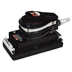 Performance Tool M569DB Jitterbug Air Sander - Professional-Grade Pneumatic Sanding Tool for Quick and Efficient Surface Preparation
