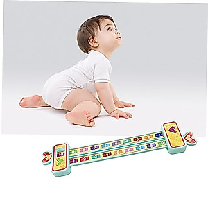 Ciieeo 3PCS Wooden Toys Wooden Puzzles Puzzles Puzzles Numbers Matching Toy Montessori Math Toy Early Educational Stationery Cartoon Teaching aids Material Ruler