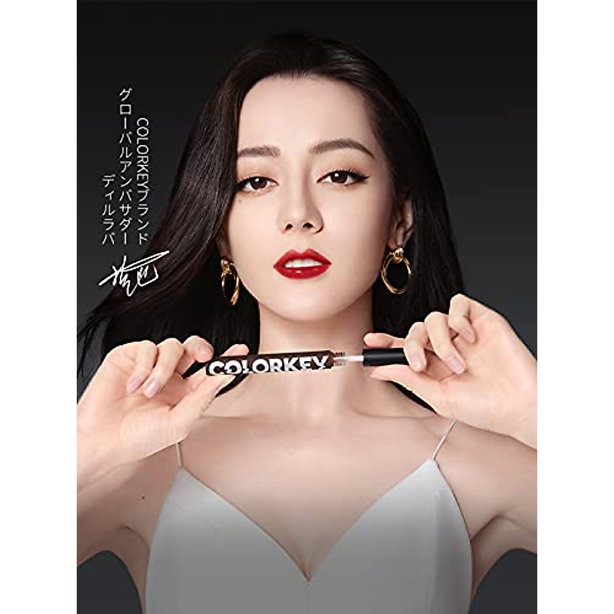 COLORKEY Lip Gloss Mirror Series, Hydrating Lip Gloss with Essential oil, High Shine Glossy Lip Tint, Hydrated & Fuller-looking Lips, Long-Lasting Liquid Lipstick (B705)