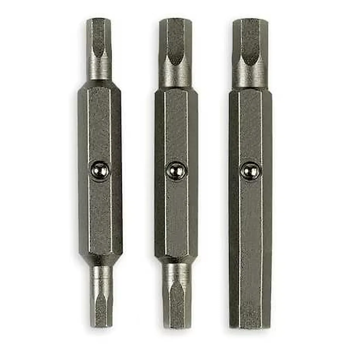 3 Piece Screwdriver Bit Set, 1/4"