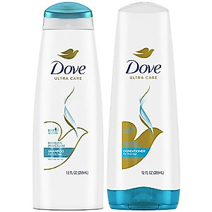 Dove Shampoo and Conditioner Set - Oxygen Moisture Hydrating Shampoo and Conditioner Sulfate-Free, Volumizing Hair Products for Fine Hair, 12 Oz (2 Piece Set)