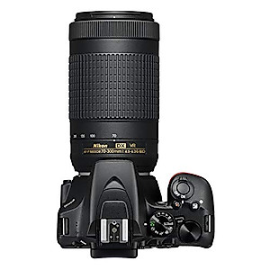 Nikon D3500 24.2MP DX-Format DSLR Digital Camera Double Zoom Lens Kit with 18-55mm f/3.5-5.6 and 70-300mm f/4.5-6.3 Lenses - (Japan Import)
