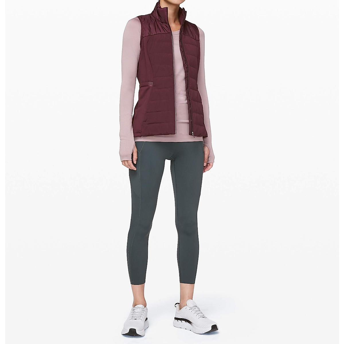 lululemon Down For It All Vest (Dark Adobe, 2)