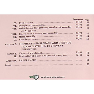 Black Diamond Drill grinder, Parts No. 100566, Operations and Maintenance Manual