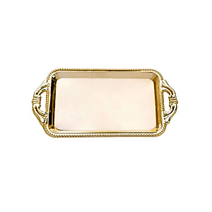 Efavormart 12 Pack - 4" Gold Rectangular Mini Candy Display Tray Favors for Wedding, Bridal Shower, Baby Shower, Birthday, Candy Jars Decorations