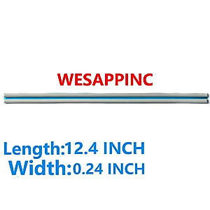 WESAPPINC Rubber Foot Strip Replacment for HP Envy x360 15-DS 15M-DS Series Laptop Bottom case Rubber Foot Strip (Grey) (Grey)