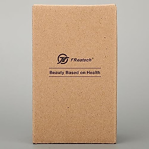 FREATECH Long Handle Body Brush Back Scrubber Exfoliator - 17.3" Wooden Bath Shower Brush, Dual-sided Brush Head with Soft Nylon Bristles and Stiff Natural Bristles for Wet or Dry Brushing