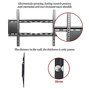 TV Hanger Wall Mount Bracket Home TV Bracket Suitable for 32~70in TV Baking Paint Process