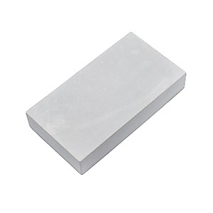 Teak Tuning Monument Series Concrete Fingerboard Obstacle, Big Slab Manual Pad - 5.5" Wide, 3" Long, 1" Tall - Ultra Premium, Super Durable Polymer Modified Concrete - Sterling Gray Colorway