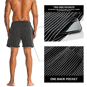 FIROTTII Mens Workout Sweat Shorts 5 Inch Inseam Short Cotton Casual Gym Athletic Running with Drawstring Pockets Sweat Shorts for Men (Black)