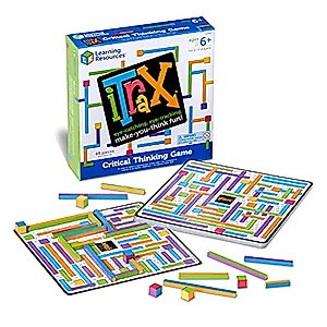 Learning Resources iTrax Critical Thinking Game - 69 Pieces, Ages 6+ Brainteaser Games for Kids, Develops Critical Thinking Skills, Board Games