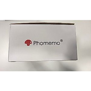 Phomemo Label Maker, Bluetooth Label Printer for Barcode, Address, Home, Mailing, Small Business, Clothing, Portable Label Maker Easy to Use with 3 Rolls Label & Bag