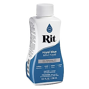 Rit Purpose Liquid Dye, 8 Oz, Royal Blue