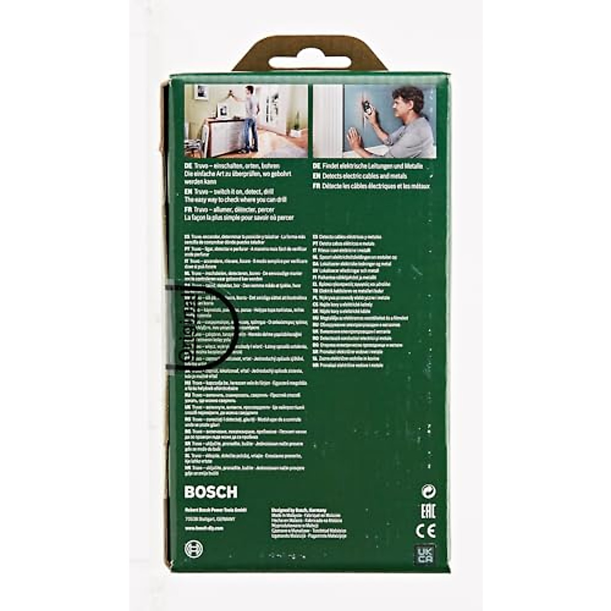 Bosch Detector Truvo (3 x AAA batteries, max. detection depth: 70 mm)