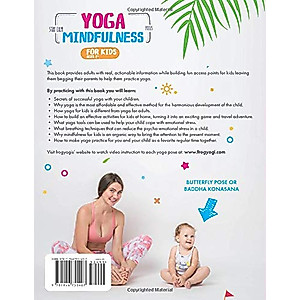 Yoga and Mindfulness for Kids: 25+ Fun Activities to Stay Calm, Focus and Peace | Yoga Stories for Kids and Parents (Mindfulness Workbook for Kids)