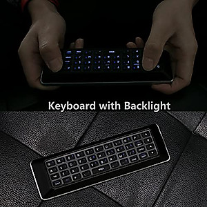 New XRT500 QWERTY Keyboard with Back Light Remote Replacement fit for VIZIO TV M43-C1 M49-C1 M50-C1 M55-C2 M60-C3 M65-C1 M70-C3 M75-C1 M80-C3 M322I-B1 M422I-B1 M492I-B2 M502I-B1 M552I-B2 M602I-B3