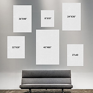 wall26 Custom Poster Prints - Upload Your Image/Photo, Personalized Photo to Poster Printing, Durable and Waterproof, Home Decor Wall Art Prints - 28x40 inches