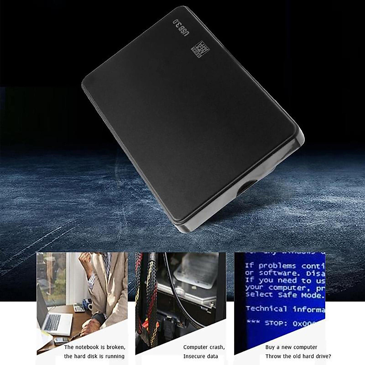 and Tool- State Drives Hard Systems for 2.5-inch Enclosure Drives Solid External Drive and USB Suitable Compatible for Windows 2.5-inch Mac- Hard 3.0 USB HUB Expansion Dock (Black, One Size)