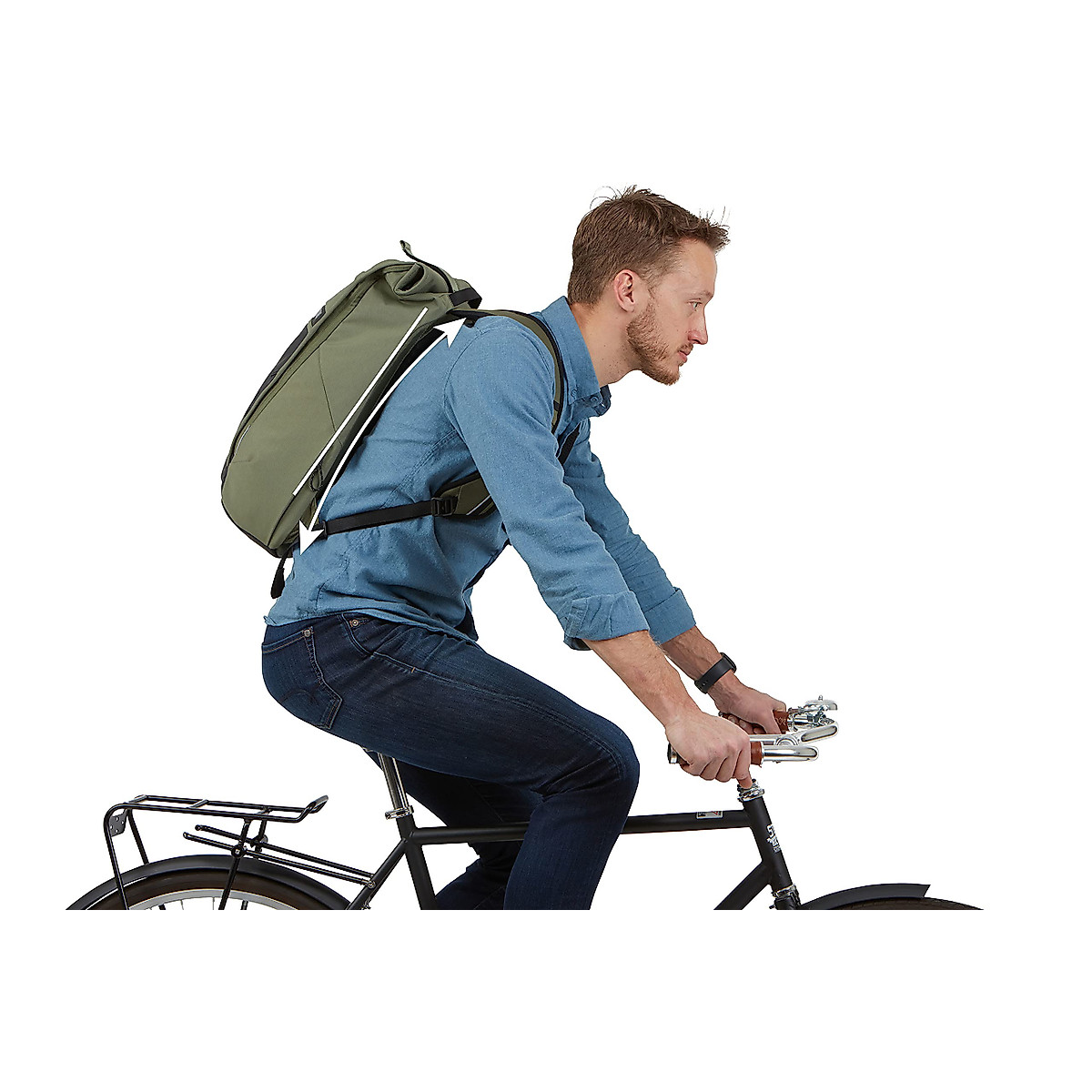 Thule Paramount Commuter Backpack 18L, Olivine