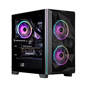 Velztorm Mini Pilum CTO Gaming Desktop PC (AMD Ryzen 7-5700X 8-Core, GeForce RTX 3070, 32GB DDR4, 512GB PCIe SSD + 2TB HDD (3.5), 120mm AIO, RGB Fans, 750W PSU, WiFi 5, BT, Win11P) VELZ0058