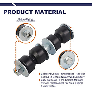 Stiueoav K6600 Sway Bar Link - Front Stabilizer End Link for 1999 Dodge Neon Blazer 4WD， Chevrolet Blazer 1995-2005, Cavalier 1995-2005, Classic 2004-2005, Malibu 1997-2003, S10 2004