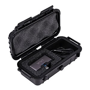 CASEMATIX Thermal Camera Case Compatible with FLIR One Pro and Gen 3 Thermal Imager Topdon Tc002C Fluke TC01B TC01A Thermal Imaging Cameras for IOS and Android, Waterproof Case Also Fits Cables