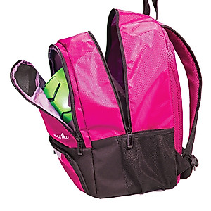 Athletico Youth Soccer Bag - Soccer Backpack & Bags for Basketball, Volleyball & Football | Includes Separate Cleat and Ball Compartment (Black)