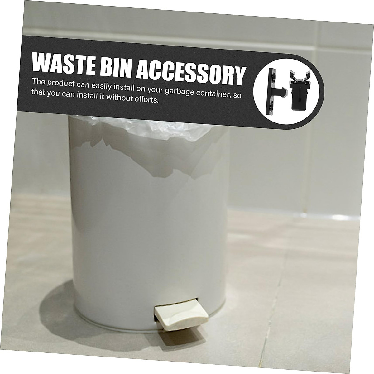 Hohopeti 10 Sets Trash Can Buckle Trash Can Lid Pin Lid Locking Trash Can Replacement Parts Door Latch Push Latch Garbage Can Lock Trash Can Lid Lock Trash Bin Latch Touch Latch Lid Latch