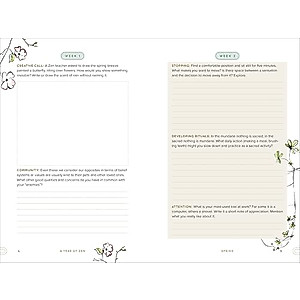 A Year of Zen: A 52-Week Guided Journal (A Year of Reflections Journal)