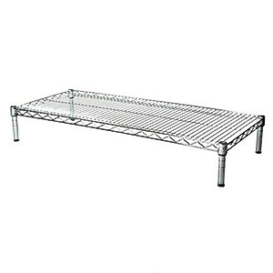 Shelving Inc. 24" d x 60" w Chrome Wire Shelving with 1 Shelf