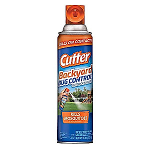 Cutter Backyard Bug Control - Outdoor Fogger - Kills Mosquitoes - 16 OZ (453 g) Per Can - Pack of 2 Cans