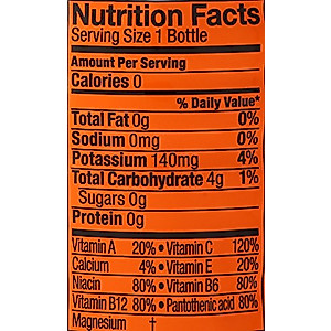 Vitaminwater Zero Rise Water, 16.9 Fl Oz (pack of 6)